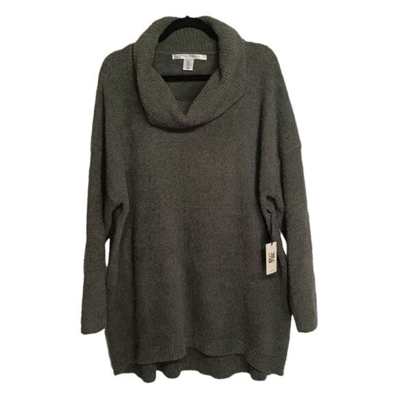 Max Studio | Sweaters | Max Studio Fuzzy Long Sleeve Cowl Neck Sweater ...